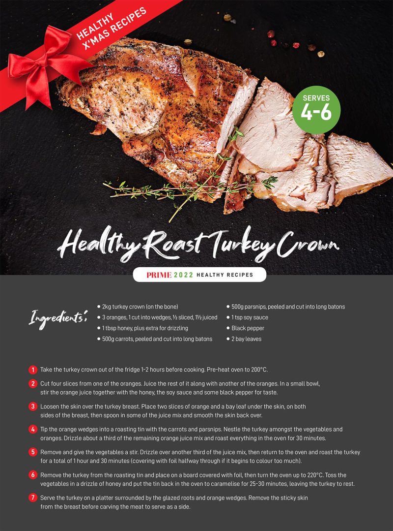 Healthy Roast Turkey Crown – A Festive Recipe Made Easy - Prime Magazine