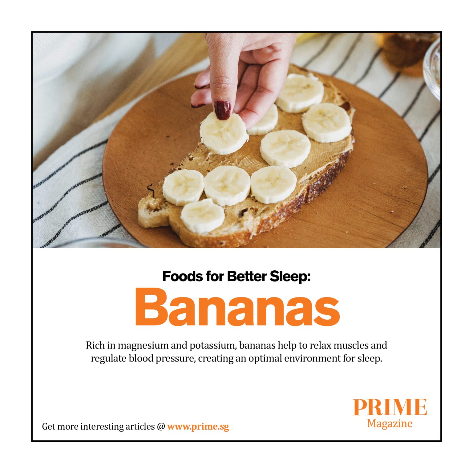 Bananas for Better Sleep: A Natural Solution - Prime Magazine